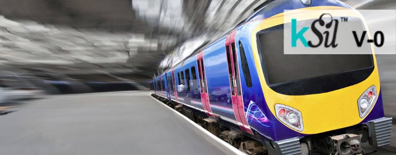 kSil™ Silicone Sponge UL94V-0 Approved for Rail Interiors