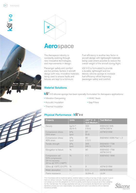 Aerospace Material Solutions | Silicone Engineering