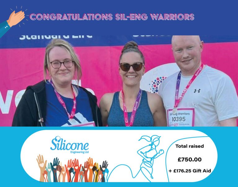 Team Raises Funds for Cancer Research | Silicone Engineering